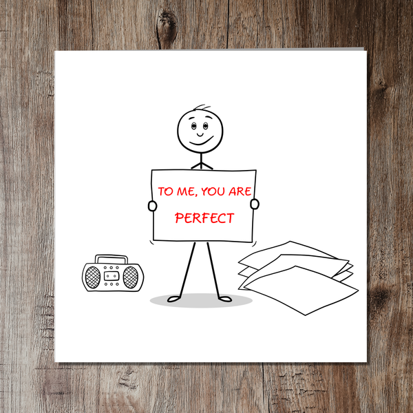Love Actually Inspired Card | Valentines Anniversary Anytime | Swizzoo